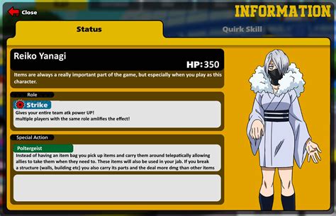Here Is A Moveset Concept For Reiko Yanagi Rmyheroultrarumble