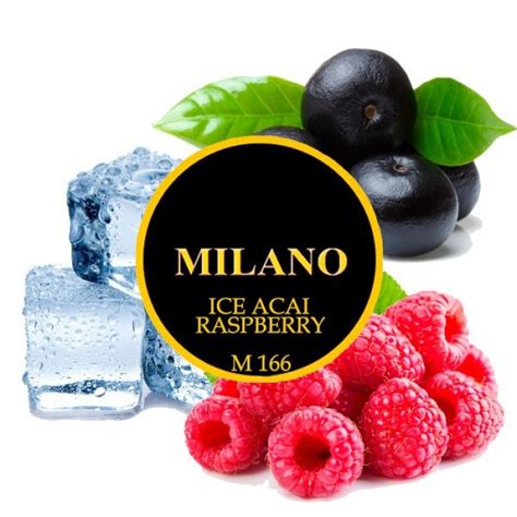 Табак Milano Ice Acai Raspberry M166 Лед Асаи Малина 100 гр купить