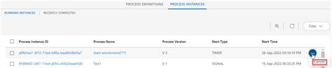 cancel the running instance opsramp documentation