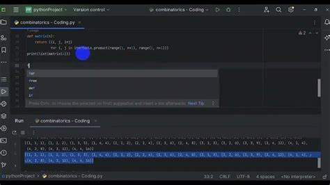 P2 Ep89 Combinatorics Coding Product For Python 3 Deep Dive Youtube