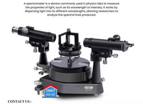 Benchtop Single Beam Physics Laboratory Spectrometer 190 900 Nm At