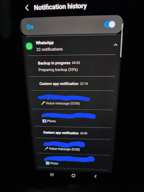 Custom App Notification Rwhatsapp