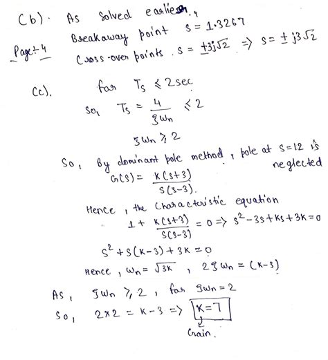 Solved Q3 20 Points 5 Pointseach The Transfer Function Of A