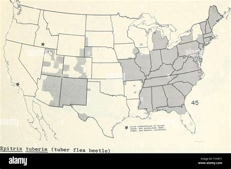 Distribution Maps Of Some Insect Distribution Maps Of Some Insect Pests In The United States