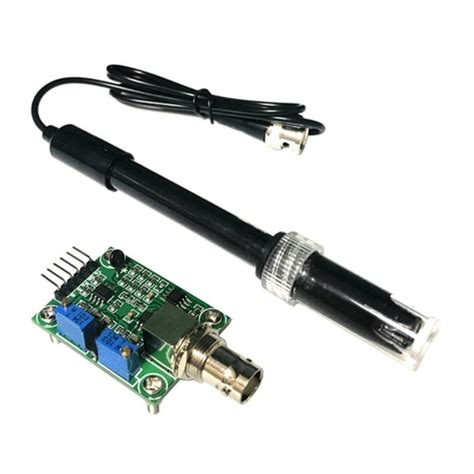 Jesscasday Ph0 14 Value Detection Sensor Module Monitoring Controller Ph Meter Tester With Bnc