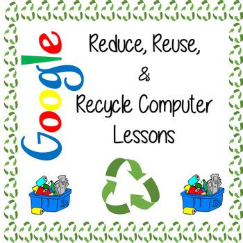 Reduce Reuse Recycle Google Sheets Slides Docs Activities