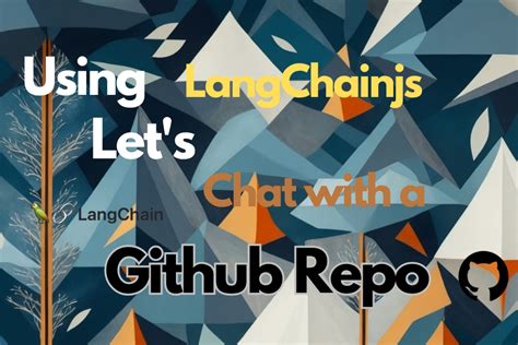 Github Bengardiner123langchainjs Chat With Your Github This Is The