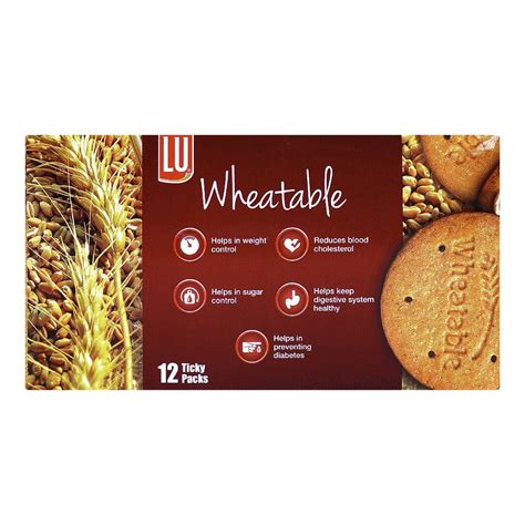 Order Lu Wheatable Sugar Free Biscuits 12 Ticky Packs Online At