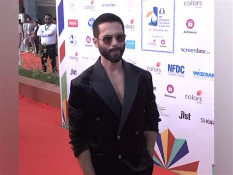 Shahid Kapoor Opens Up About His Upcoming Project Deva At Iffi Theprint Anifeed