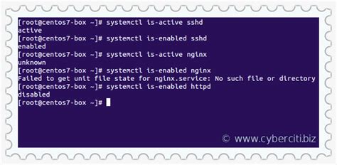 Red Hat Centos Check And List Running Services Linux Command Nixcraft