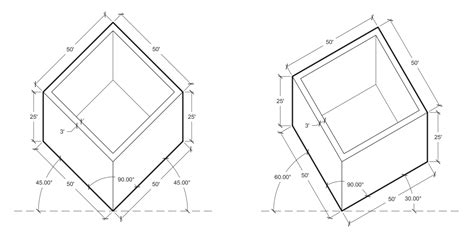 Simple Axonometric Drawing