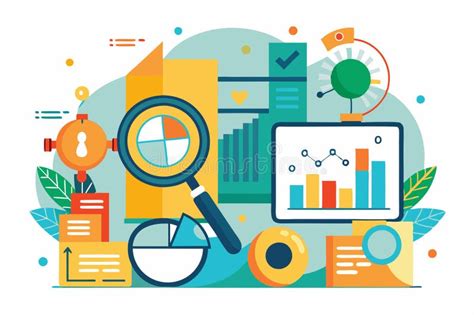 A Collection Of Data Analysis Tools And Charts Showcases Techniques To Interpret Visual