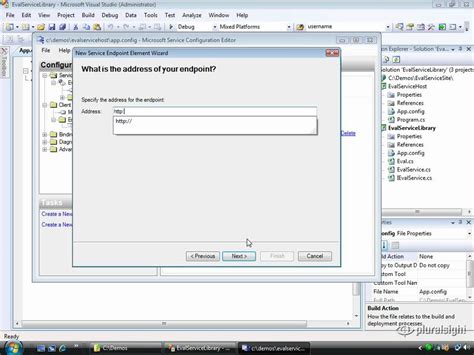 Self Hosting Wcf Services Youtube