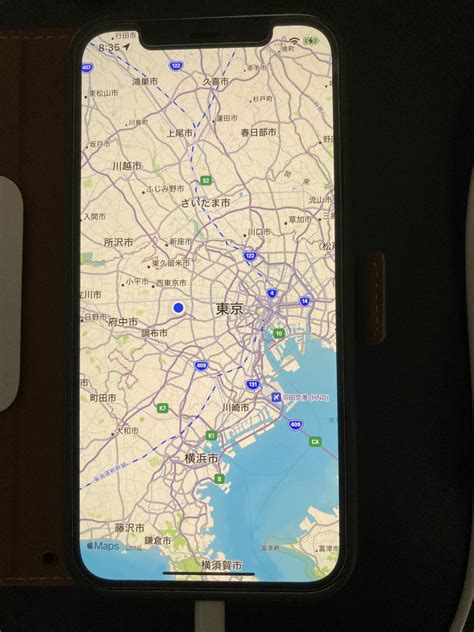 swiftuiのmapkitで現在位置を青く点滅させる
