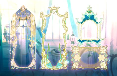 로판 프레임 배경