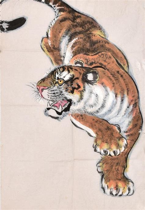 看看画家笔下的老虎，是不是生动到让你见画如见虎呢？ 每日头条