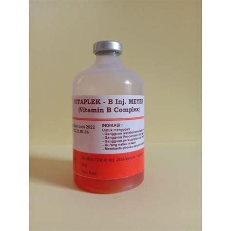 Jual Vitaplex Inj Vitamin B Complex Shopee Indonesia