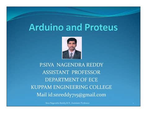 Arduino Simulation Procedure Ppt