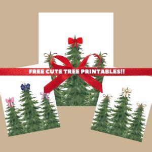FREE Tree Printables A Festive DIY To Transform Your Space She Gave It A Go