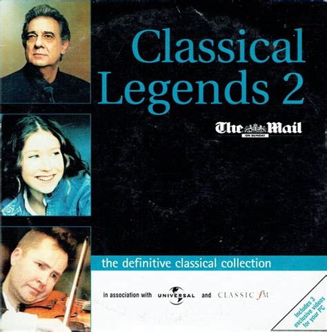 Classical Legends 2 Daily Mail Klassiske Cd I Pap Covers Elffina