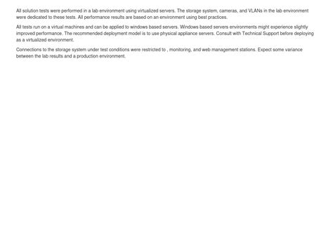 Bandwidth Sizing Guidelines Sizing Guide—dell Storage With Intellicene Symphia Vms Dell