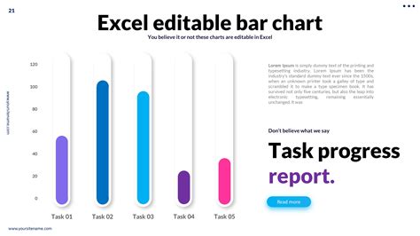 Editable Data Charts Powerpoint Template Presentation Templates GraphicRiver