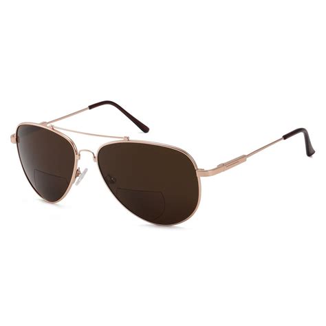 Polarized Bifocal Sunglasses Pilot Style Readers Women Men Bifocal