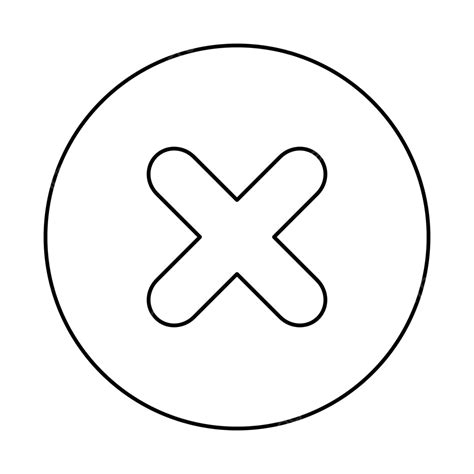 Marks Of Incorrectness Xs Denied Rejected Falsehoods Negatives Untrue Incorrect Vector White