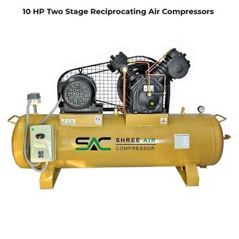 Shree Air Compressor 10 Hp Two Stage Reciprocating Air Compressor 300