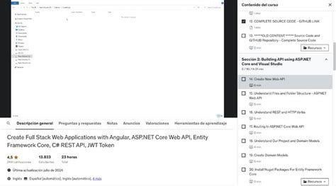 Joe Aspiazu S On Linkedin Udemy Angular Dotnet Learning Angular Fullstackdeveloper
