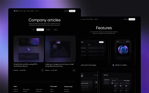 Ai And Machine Learning Webflow Template Gpt X Brix Templates