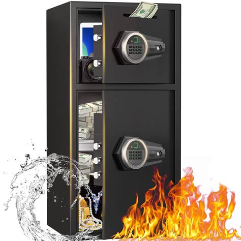 60 Cu Ft Large Safe Box Fireproof Waterproofwith Led Light Fire Proof