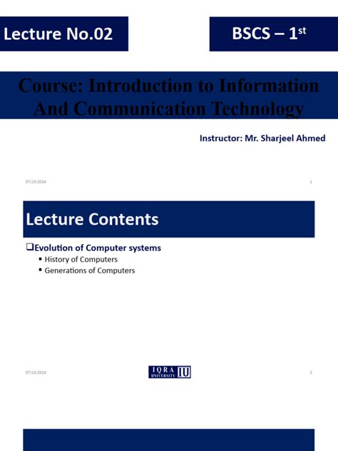 Lecture 2 Ict Pdf Integrated Circuit Electronic Circuits