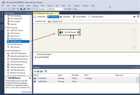 Importing Sql Server Filestream Data With Ssis Packages