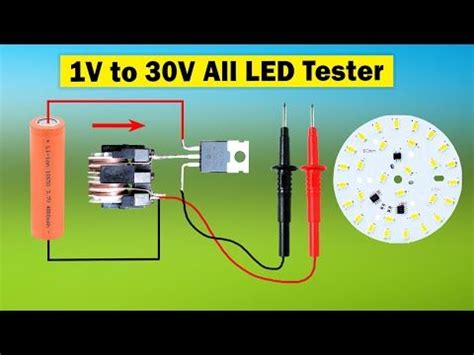 Homemade Led Light Tester Diy Simple Led Tester And Led Voltage Tester Artofit