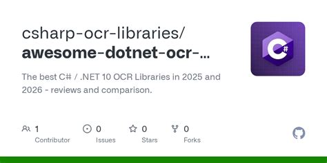 Awesome Dotnet Ocr Libraries 2026dotnet Ocr Use Casesmedical Legal