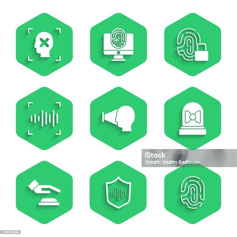 Set Face Recognition Shield Voice Fingerprint Motion Sensor Palm Voice With Lock And Rejection