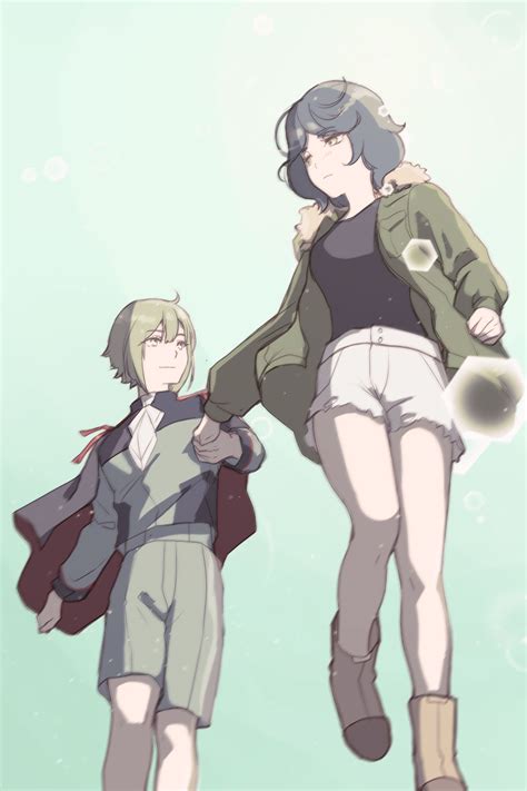 Elan Ceres And Norea Du Noc Gundam And More Drawn By Ren Mizuha Danbooru