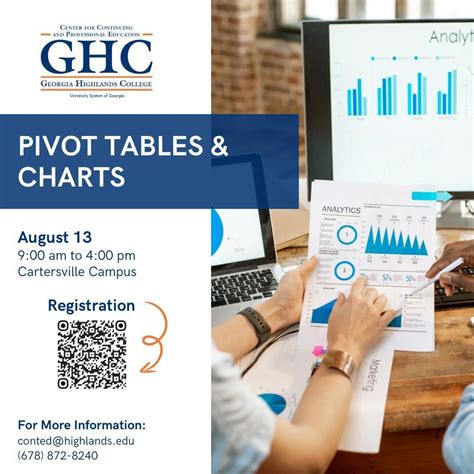 Ghc Continuing And Professional Education On Linkedin Excel Pivottables Dataanalysis
