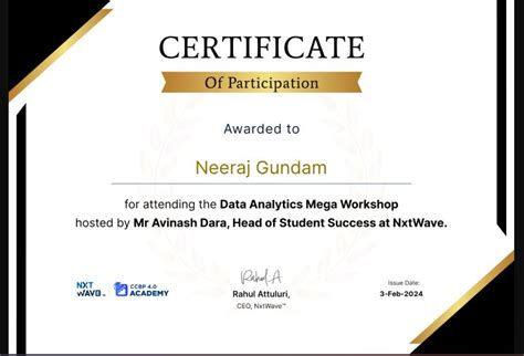 Nxtwave Avinashdara Dataanalytics Neeraj Gundam