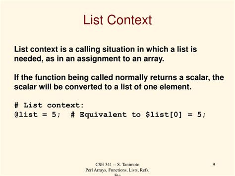 Ppt Perl Arrays Functions References Etc Powerpoint Presentation