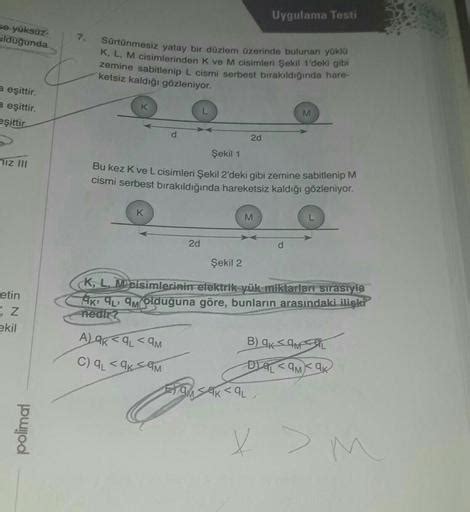 Se Yüksüz Ulduğunda A Eşittir A Eşittir Eşittir Niz Iii Etin Z Ekil