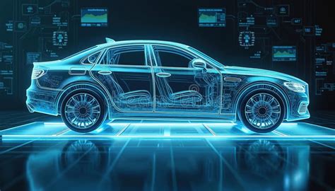 Digital Twin Car Optimizing Performance Efficiency In Virtual Tech Environment Automotive