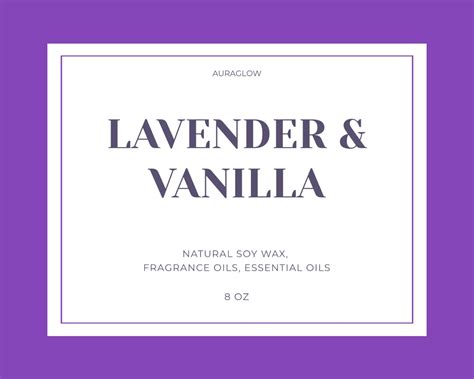 Free Editable Labels Candle Template To Edit Online