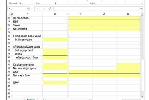 Solved Paste B I U A Alignment Number Cells Editing