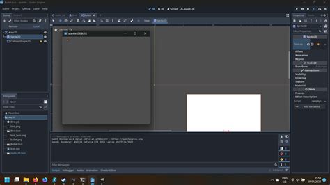 sprite2d not showing texture in editor showing tooltips instead