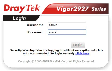 Draytek Vigor 2927 Dual Wan Security Router User Guide