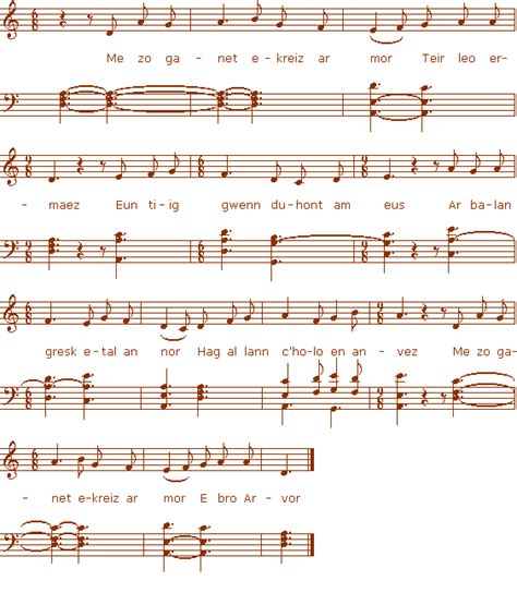 Me Zo Ganet E Kreiz Ar Mor
