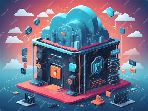 Premium Ai Image The Concept Of Remote Data Storage And Cloud Computing Understanding Its