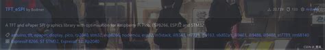 Arduino开发 Tftespi库学习fillsprite Csdn博客